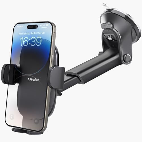 Amazon.com: APPS2Car Car Phone Holder Mount, Dashboard/Windshield/Cell ...