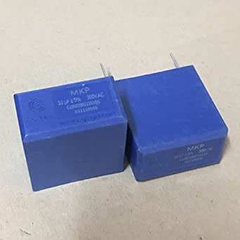 Capacitors MKP 10UF 300V/AC Coarse Copper Pin High Voltage Resonant ...