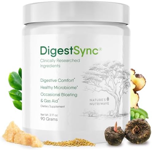Amazon.com: Nature’s NutriWave DigestSync Digestion Supplement for Gut ...