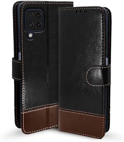 CEDO Samsung Galaxy M32 (4G) / F22 (4G) Flip Cover | Leather Finish ...