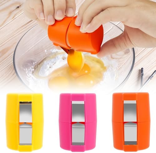 3PCS Egg Shell Opener Handheld Egg Opener Tool 2025 New Creative Egg ...
