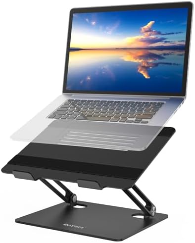 BoYata Supporto PC Portatile, Ergonomico in Alluminio Supporto per ...
