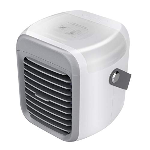 Personal Air Cooler,Portable Air Conditioner Fan,USB Rechargeable Quiet ...