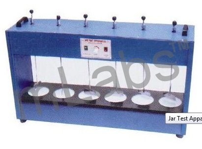 Flocculator Jar Test Apparatus 1 Ltr. 6 Stirrer by mLabs : Amazon.in ...