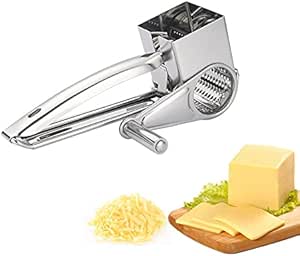 Beowanzk Rape a Fromage Multifonctions Manuelle INOX Trancheuse Rapeuse ...