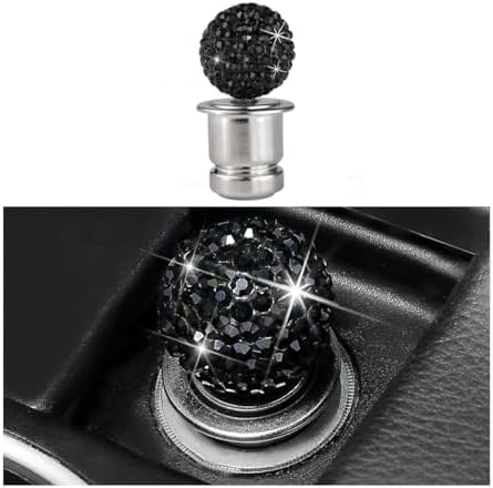 Amazon.com: Mandark Bling Car Cigarette Lighter Plug, Crystal ...