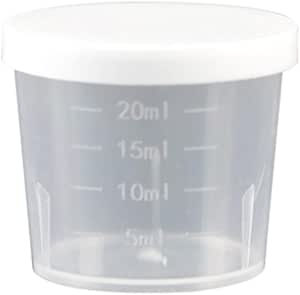 Medicine Medication Plastic Measure Guided Measuring Cup Container Pot ...