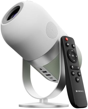 Crossbeats Lumex Smart Projector 4k Ultra HD| Mini Projector for Room ...