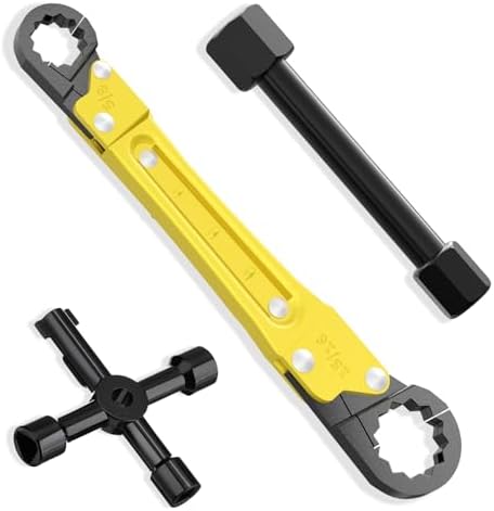Plumbing Tools Dual Kwik Tite Wrench Kit,Angle Stop Wrench, Plumbing ...