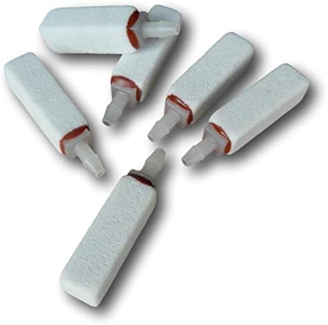 Amazon.com: Ozone Diffuser Stones Six Pack (.5"x .5" x 1.5" with 5/32 ...
