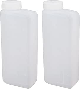 Amazon.com: Jeanoko 2PCS 600ML 2 Stroke Oil Petrol Fuel Mix Bottle ...