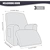 Amazon.com: KinCam Recliner Chair Covers, Stretch Reclining Cover ...