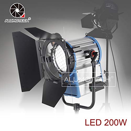 Buy Generic Alumotech 200W Day Light 5600K Fresnel LED Dimming HMI ...