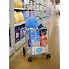 Amazon.com: Jumbo Folding Shopping Cart,Collapsible Shopping cart with ...