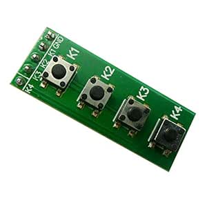 Amazon.in: Buy Keypad 4 Button Key Module Switch Keyboard for Mega2560 ...