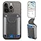 Amazon.com: Miroddi for MagSafe Wallet, Works with Apple Find My, Stronger Magnetic Phone Wallet ...