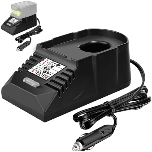 Amazon.com: Car Charger Compaitble with Ryobi P118B 18V Battery Charger ...