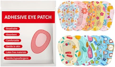 Amazon.com: AndicAge 60 parches adhesivos para los ojos para niños, 10 ...