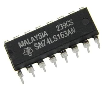 74LS163 Synchronous 4-Bit Binary Counter IC (Pack of 3) - 74 LS 163 ...