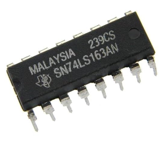 74LS163 Synchronous 4-Bit Binary Counter IC (Pack of 3) - 74 LS 163 ...
