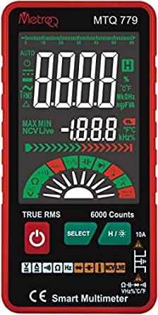 MTQ 779 Smart TRUE RMS Digital Multimeter : Amazon.in: Industrial ...