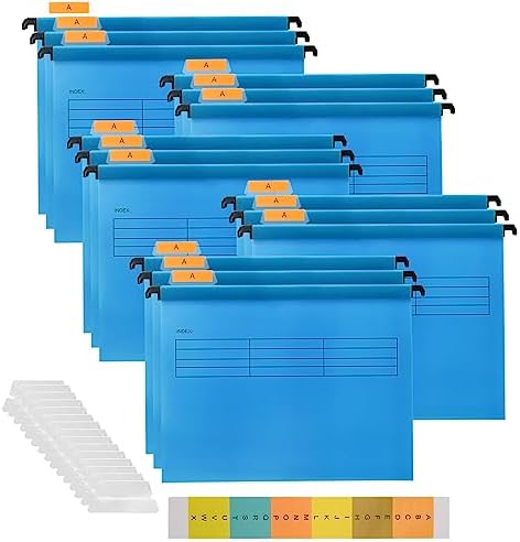 Filing Cabinet A4 Suspension Files With Tabs and Inserts for Office ...