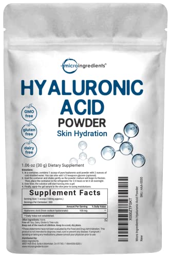 Top 10 Best Pure Hyaluronic Acid Powder : Reviews & Buying Guide - Katynel