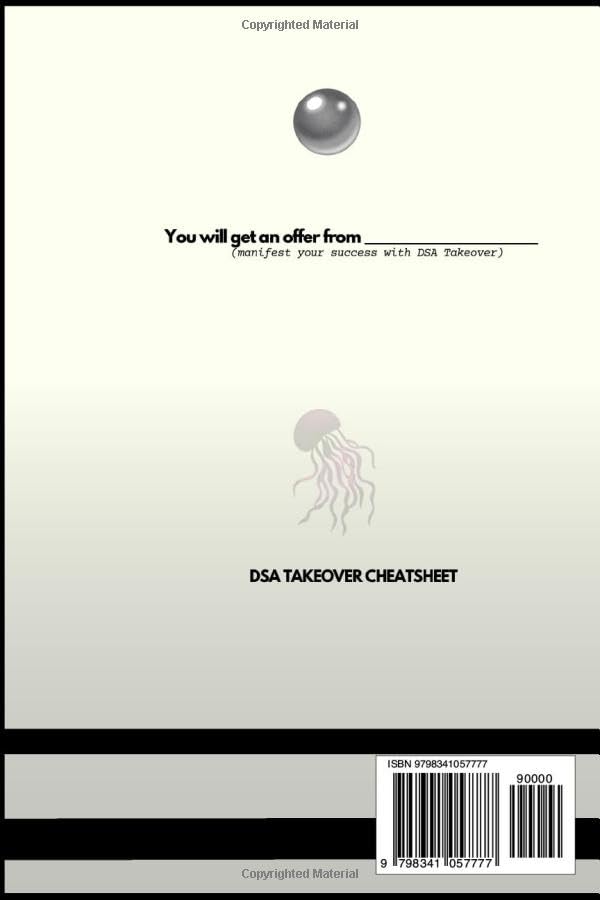 Data Structures and Algorithms: Coding Cheatsheet: The DSA Takeover Edition - Price History