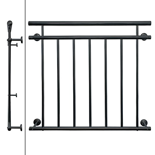 Buy ECD Germany French Balcony 100 X 90 cm Balcony Railing Rail Window ...