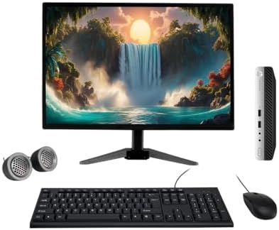 (Refurbished) HP ProDesk 19" HD All-in-One Desktop Computer Set (Intel ...