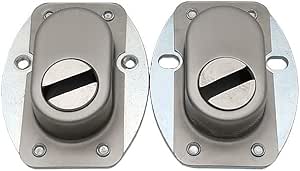 Door Lock Cylinder, 2Pcs Stainless Steel Anti-Theft Lock Cylinder Lock ...