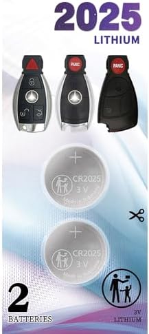 Amazon.com: IYUKETROR (2 Pack) CR2025 Remote FOB Battery OEM ...