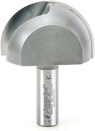 Amana Tool - 45948 Carbide Tipped Core Box 1" Radius x 2" Dia x 1-1/4 x ...