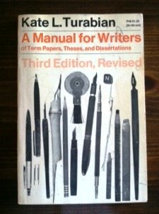 A Manual for Writers: Third Edition, Revised: Kate L. Turabian: Amazon ...
