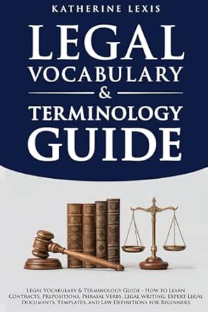Legal Vocabulary & Terminology Guide - How to Learn Contracts ...