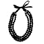 Buy THE STYLE COURTYARD Handmade Fabric Bead Necklace for Women & Girls ...