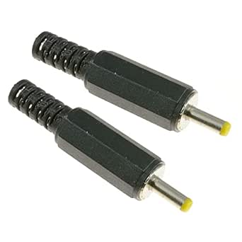 1.1mm x 3mm DC Male Power Plug Jack Connector Laptop (Pack of 2 ...