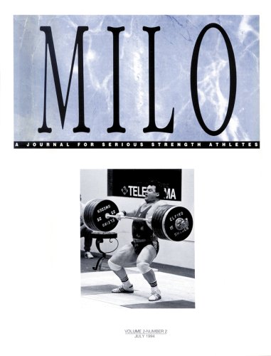 MILO: A Journal for Serious Strength Athletes, Vol. 2, No. 2: IronMind ...