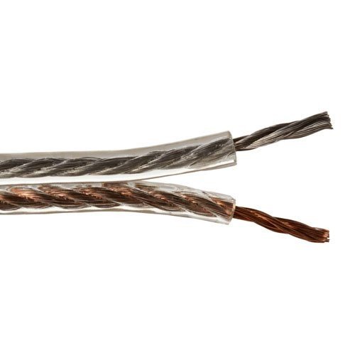 Amazon.com: CERTICABLE 14AWG Clear Jacket Compact Speaker Wire Cable ...