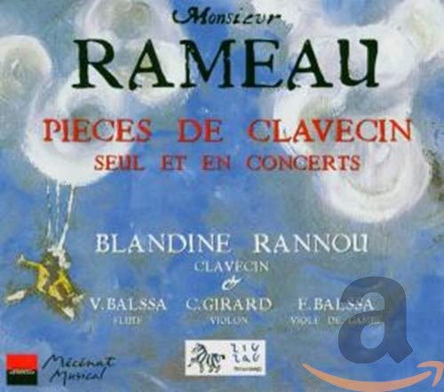 Rameau - Pièces de clavecin seul & en concerts: Rannou Blandine, Rameau ...