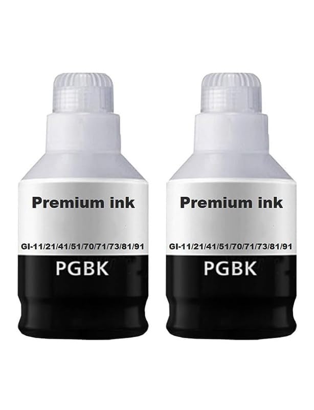 GI-70 Premium Ink Bottle Compatible Use for Canon PIXMA GM2070, GM4070 ...