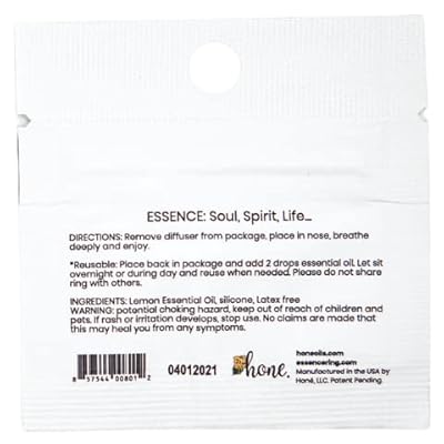 Buy Essence Nasal Diffuser | Essential Oil Ring | Silicone Nose Inhaler ...