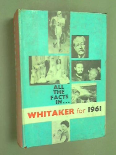 Whitaker's Almanac 1961: unknown author: Amazon.com: Books