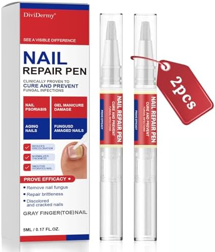 2 Stück Nagelpflege Stift, Nail Care Pen Nagelpilz, Nagelreparaturstift ...