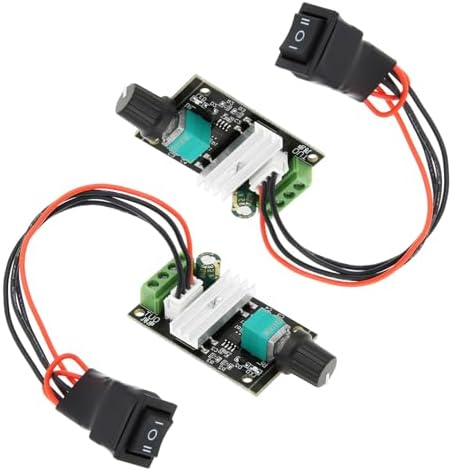 DiGiYes 6V 12V 24V 28V 3A 80W DC Motor Speed Controller PWM with ...