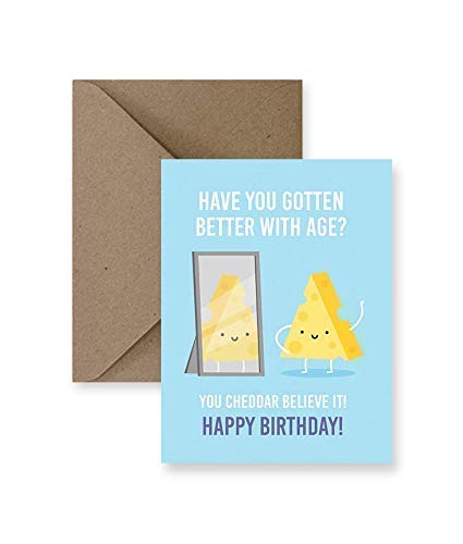 Cheddar Birthday Cheese Greeting Card : Amazon.ca: Office Products