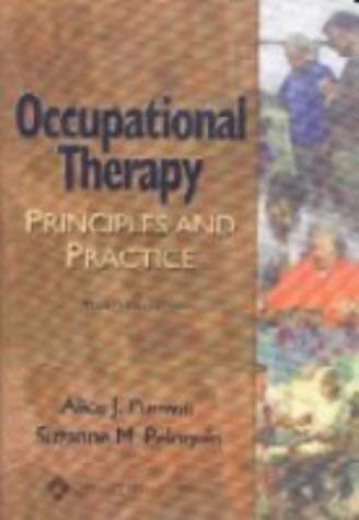 Occupational Therapy: Principles & Practice: 9780683069747: Medicine ...