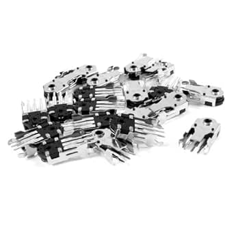 20 Pcs Tactile Push Button Switch 3 Terminals 21 x 11 x 6mm: Amazon.com ...