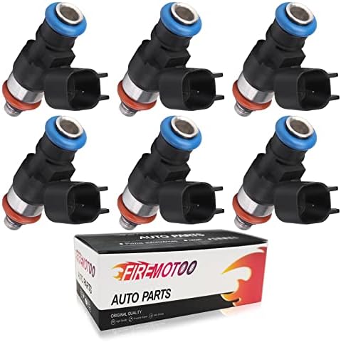 Amazon.com: FIREMOTOO Fuel Injectors set of 6 Compatible with Ford Edge ...