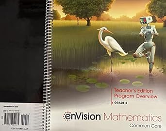 enVision Mathematics Common Core Teacher's Edition Program Overview ...